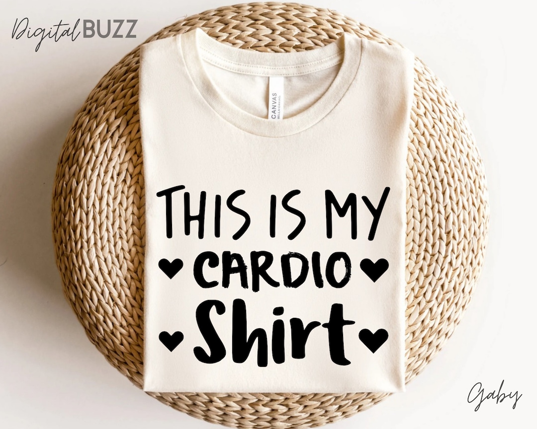 This is My Cardio Shirt Svg, Workout Svg, Funny Workout Svg ...