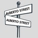 2 Street Sign Svg, Street Sign Cut File, Customizable Street Sign ...