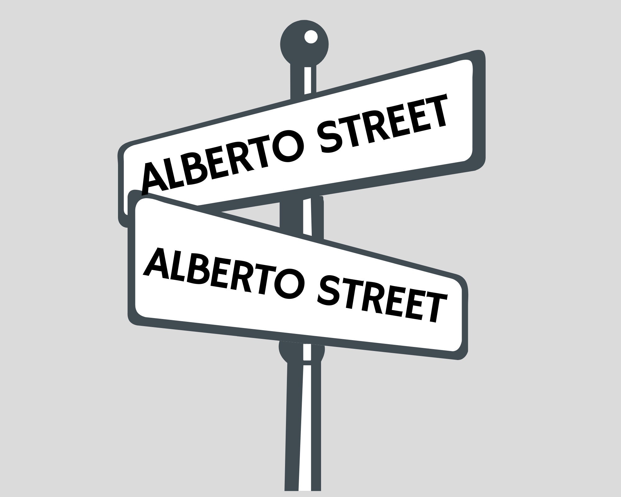 2 Street Sign Svg Street Sign Cut File Customizable Street - Etsy Australia