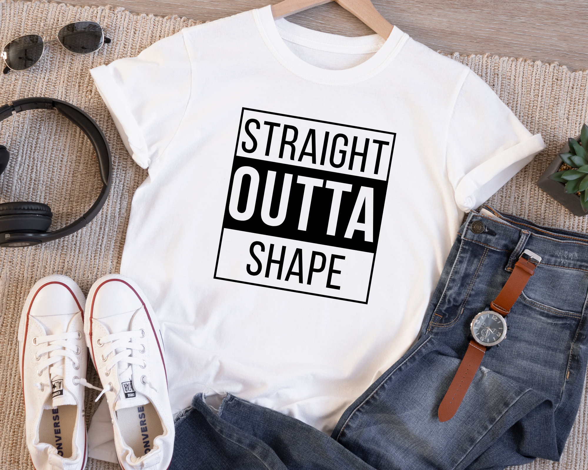 Straight Outta Shape Svg Workout Svg Funny Workout Svg - Etsy UK