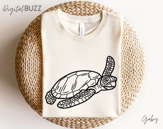 Sea Turtle Svg, Seaturtle Svg, Ocean Svg Files for Cricut. Svg, Png ...