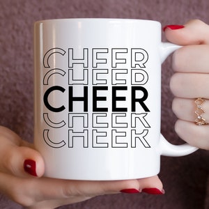 Cheer SVG File Instant Download, Cheer Cut File for Cricut, Cheerleader ...