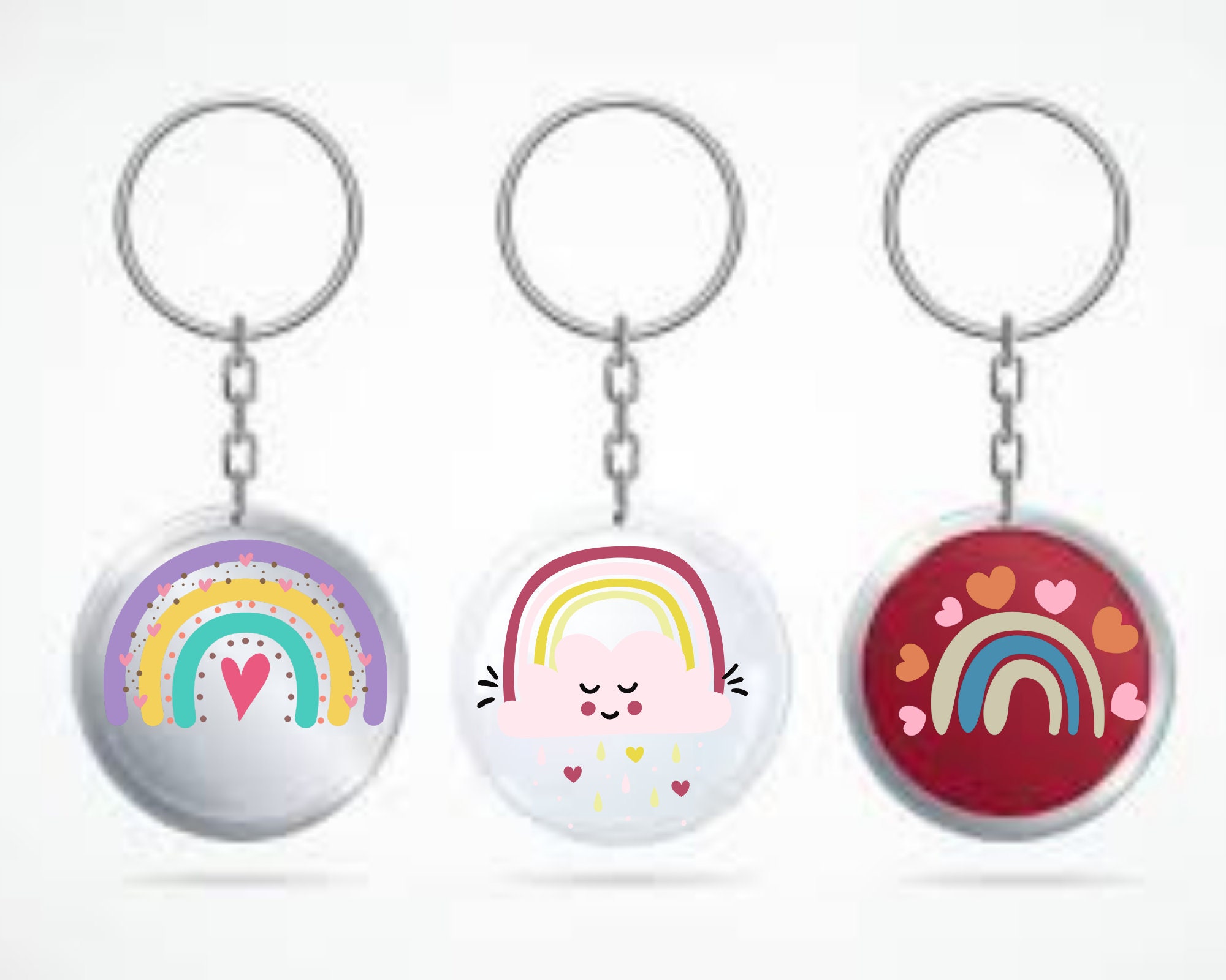 15 Keychain SVG Bundle Keychain Pattern Svg Keyrings - Etsy