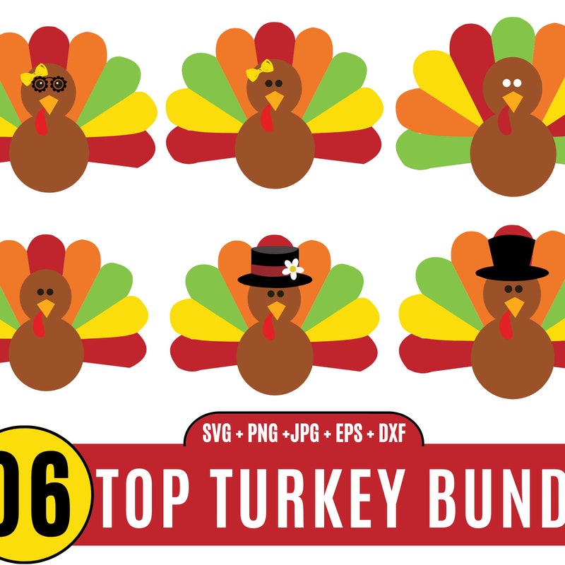 Turkey Svg - Etsy