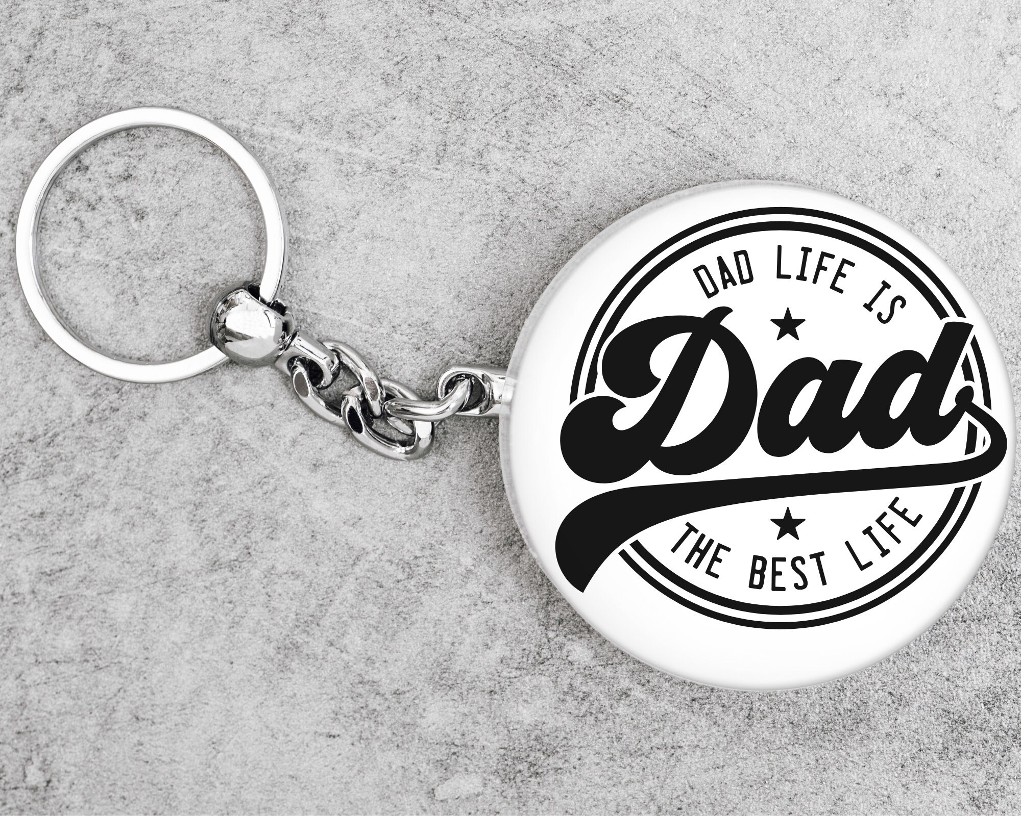 Dad Keychain Svg Key Chain Svg Keychain Svg Keychain - Etsy