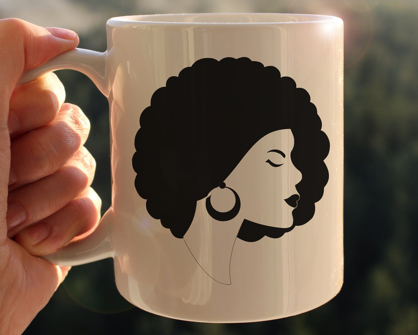 Afro Woman SVG African American Svg Afro Black Queen Afro - Etsy