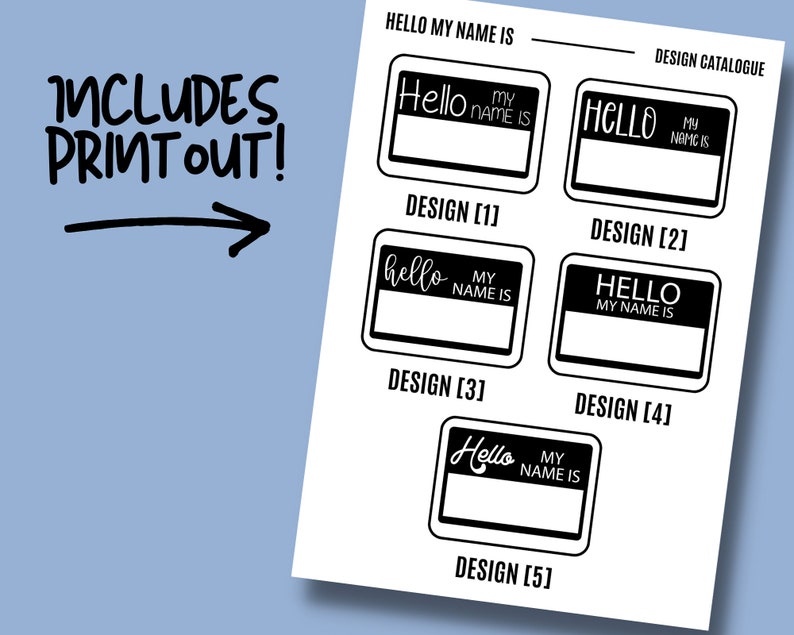 04 Hello My Name is SVG Name Tag Svg Baby Svg Hello Svg - Etsy