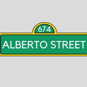 5 Street Sign SVG, Street Sign Png, Street Sign Personalize, Street ...