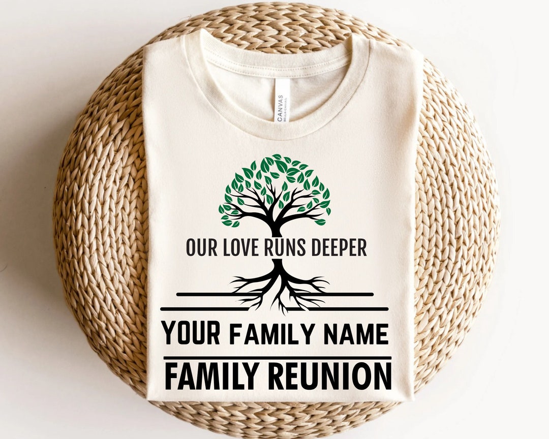 Our Love Runs Deeper, Our Roots Run Deep, Tree With Roots SVG, Family ...
