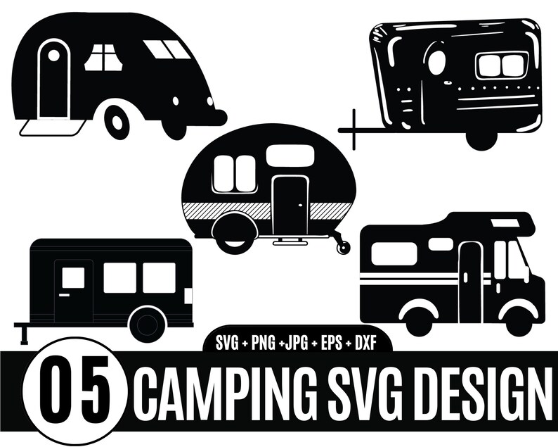 05 Camper SVG Bundle Camping Svg Camper Trailer Svg Camper - Etsy