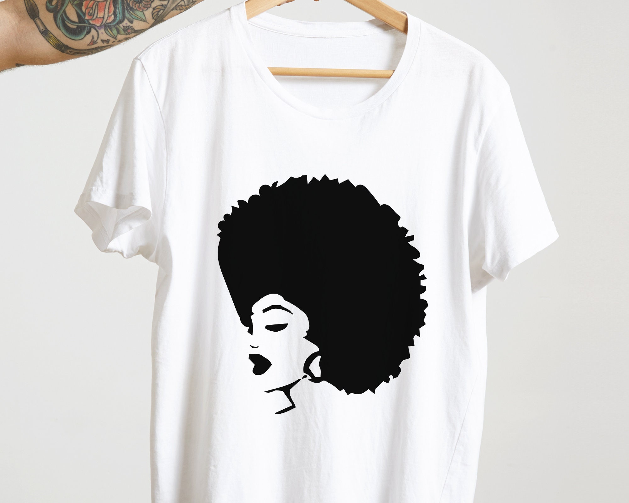 Afro Black Queen Svg Afro Lady Svg Afro Girl Svg African - Etsy