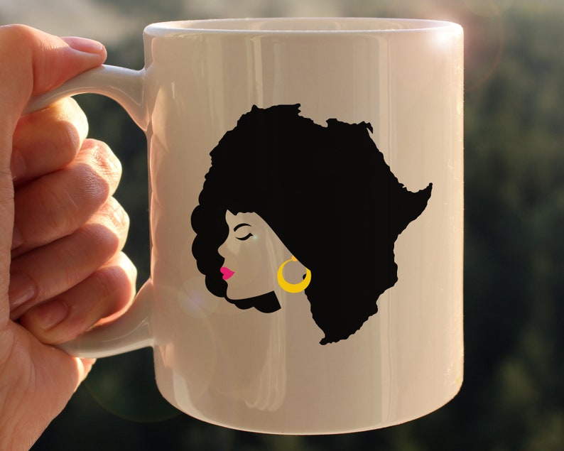 Afro Black Queen Svg Afro Lady Svg Afro Woman SVG Afro Girl - Etsy