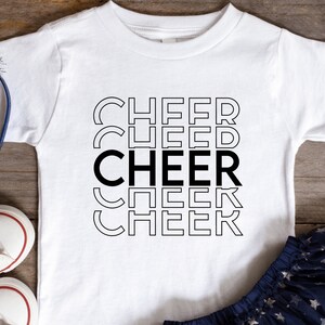 Cheer SVG File Instant Download, Cheer Cut File for Cricut, Cheerleader ...