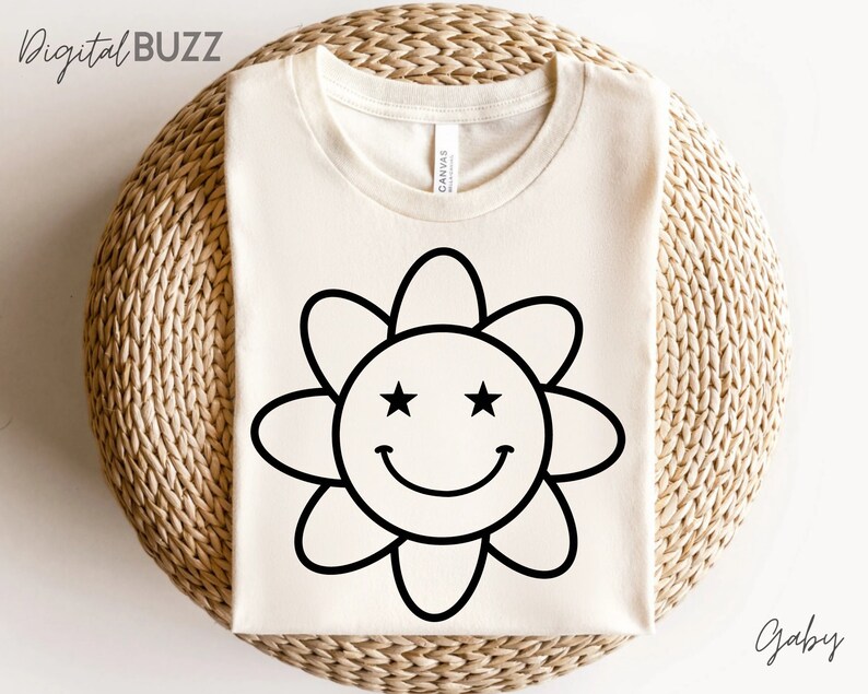 Daisy Smiley Face Svg Cow Boys Smiley Svg Vector Smiley Svg - Etsy