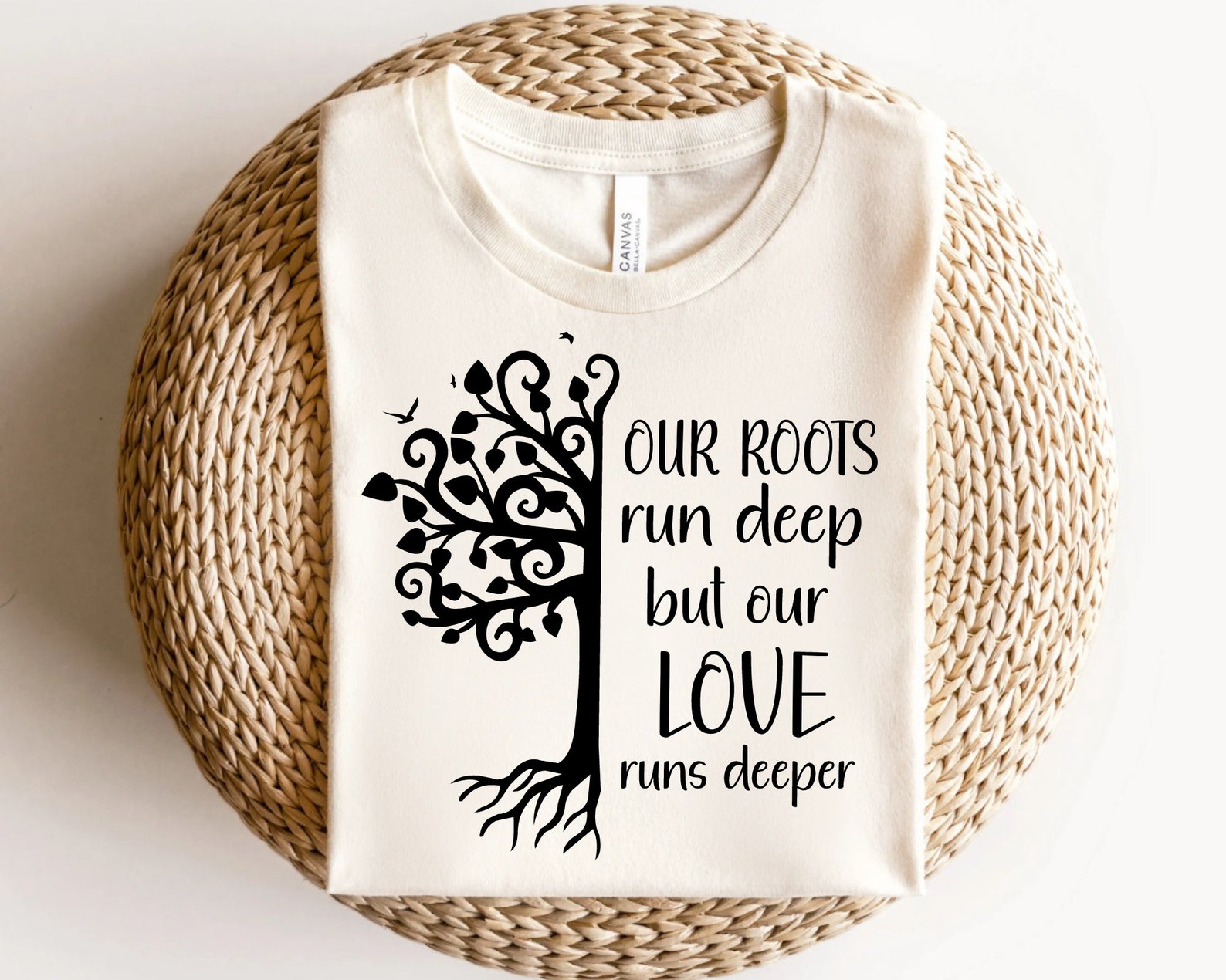 Family Tree With Quotation Svg, Family Reunion Svg, Tree of Life Svg ...