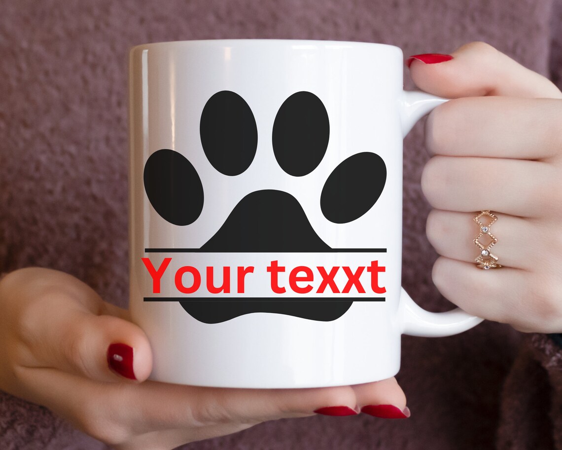 Dog Paw Svg Paw Print Svg Paw Monogram Svg Dog Paw Svg Cat - Etsy