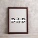 Dad SVG Father Svg Father's Day SVG Dad Split Name - Etsy