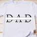 Dad SVG Father Svg Father's Day SVG Dad Split Name - Etsy