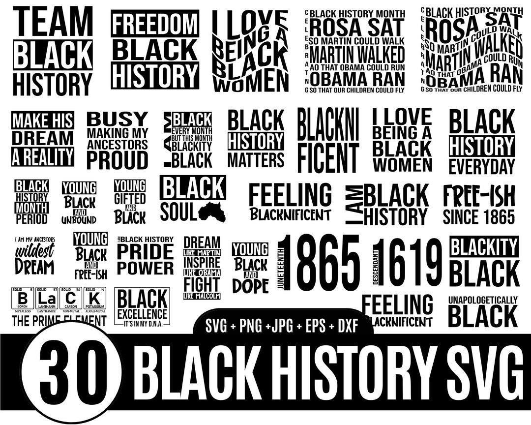 Black History Svg African American Svg Black Lifes Matter Svg Black