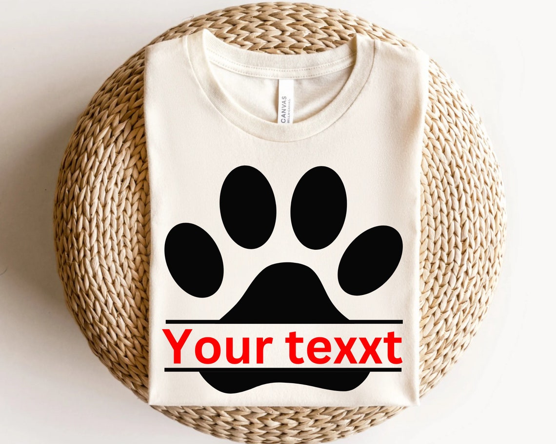 Dog Paw Svg Paw Print Svg Paw Monogram Svg Dog Paw Svg Cat - Etsy