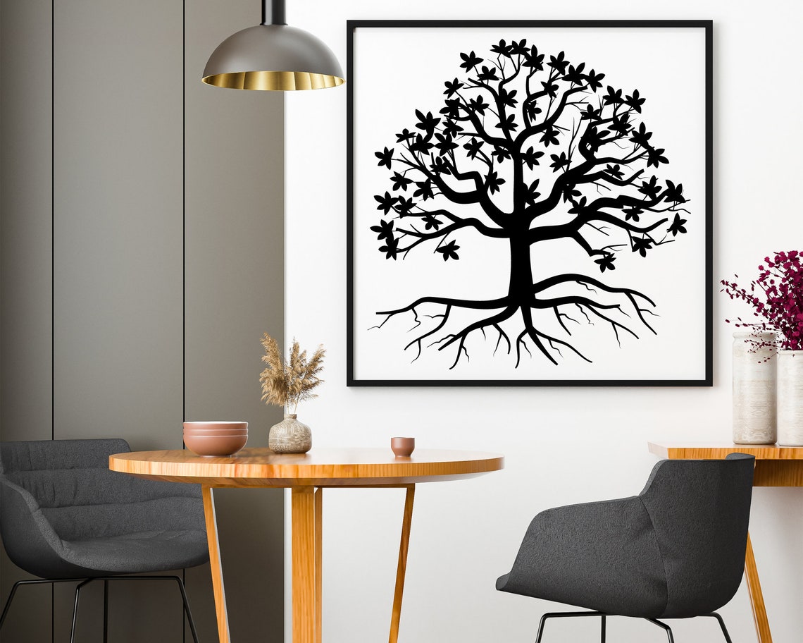 Family Tree Svg Tree With Roots Svg Tree Roots Svg Our - Etsy