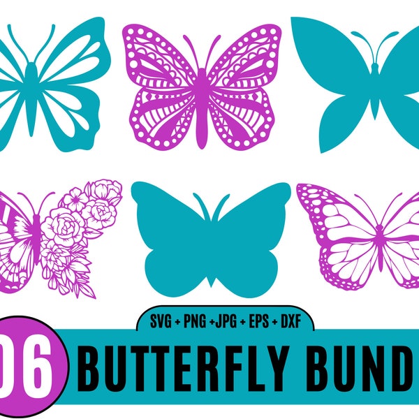 Butterfly Shape Svg - Etsy
