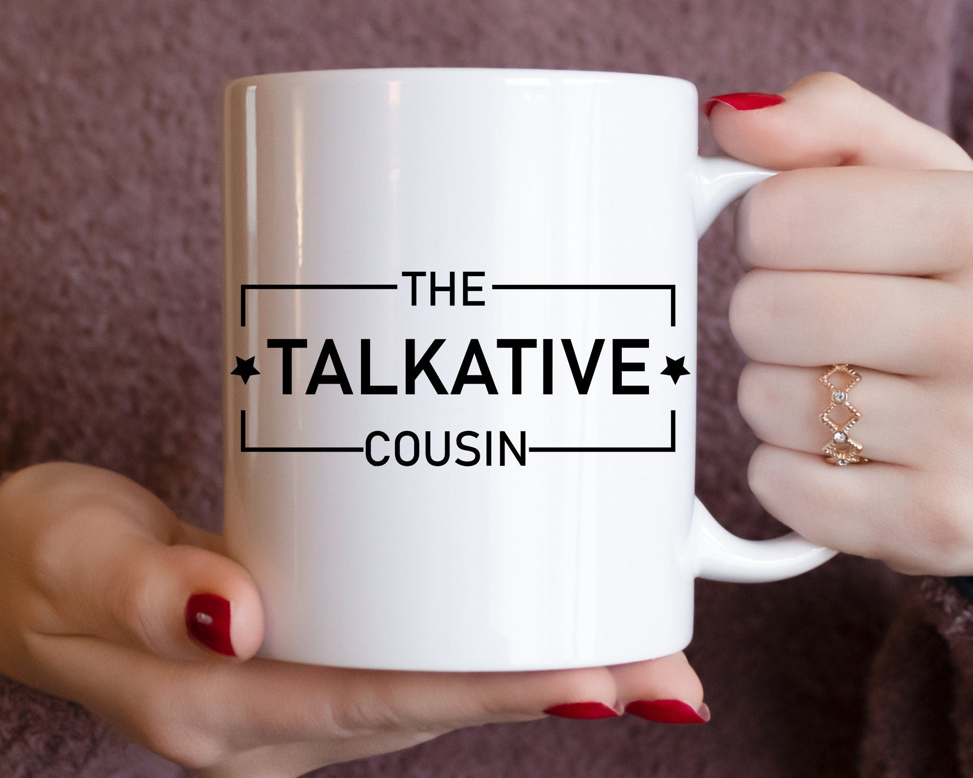 The Talkative Cousin Svg Cousin Crew Svg Group Shirts - Etsy