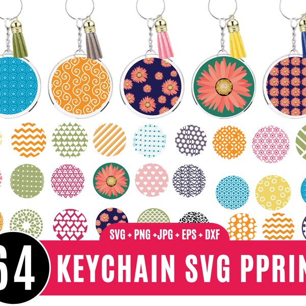 Keychain Svg - Etsy