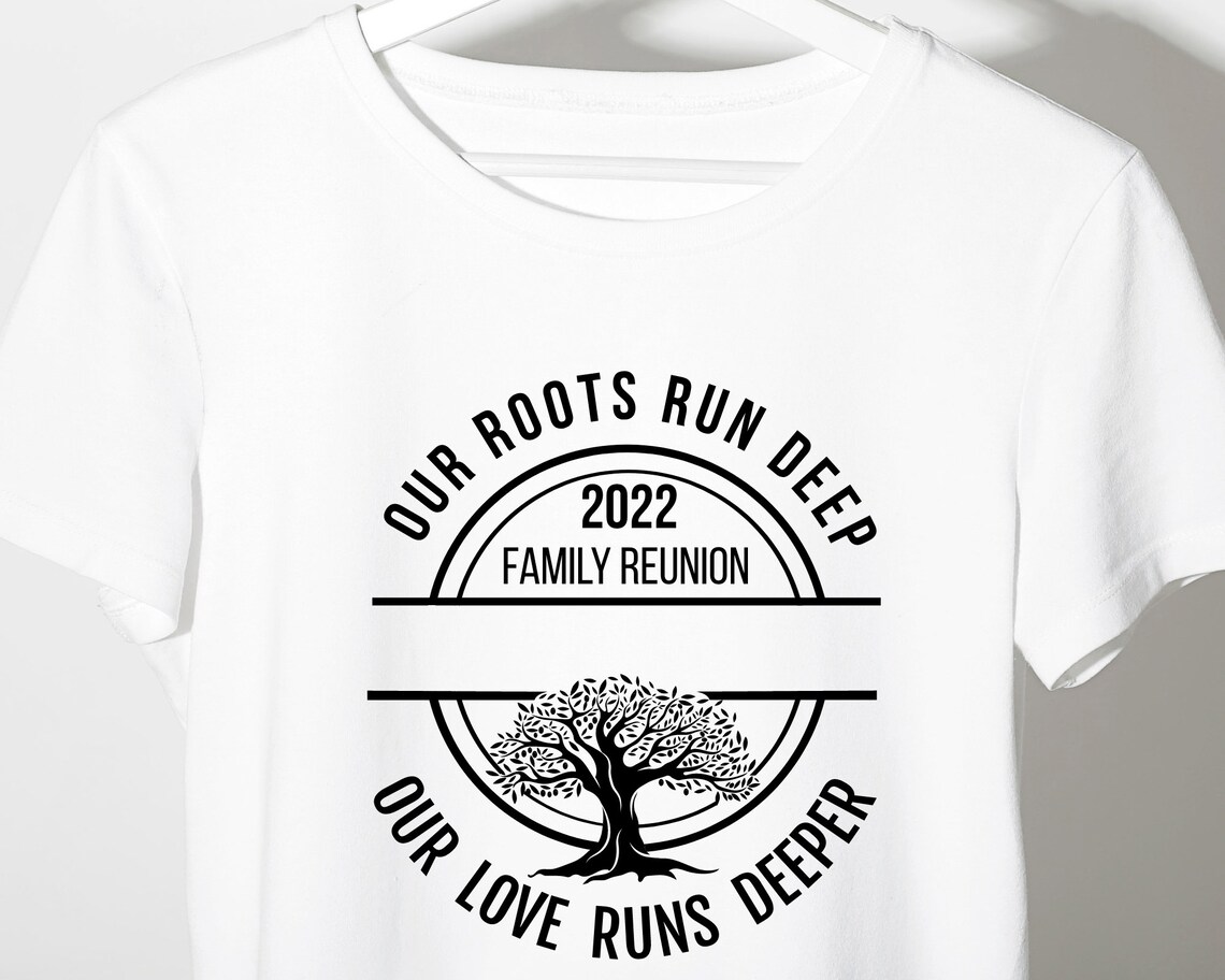 Our Love Run Deep Svg Family Tree Svg Family Reunion Svg - Etsy