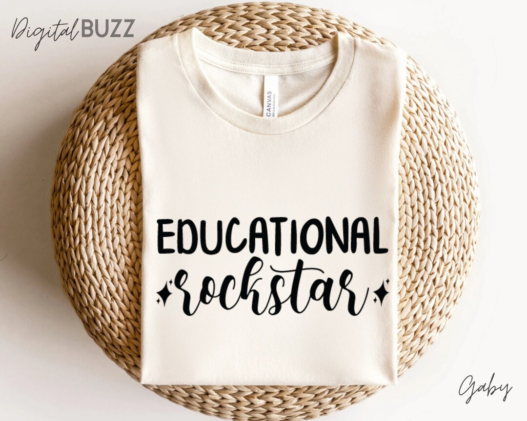 Educational Rockstar Svg, Teacher Svg, School Svg, Teacher Quotes Svg ...