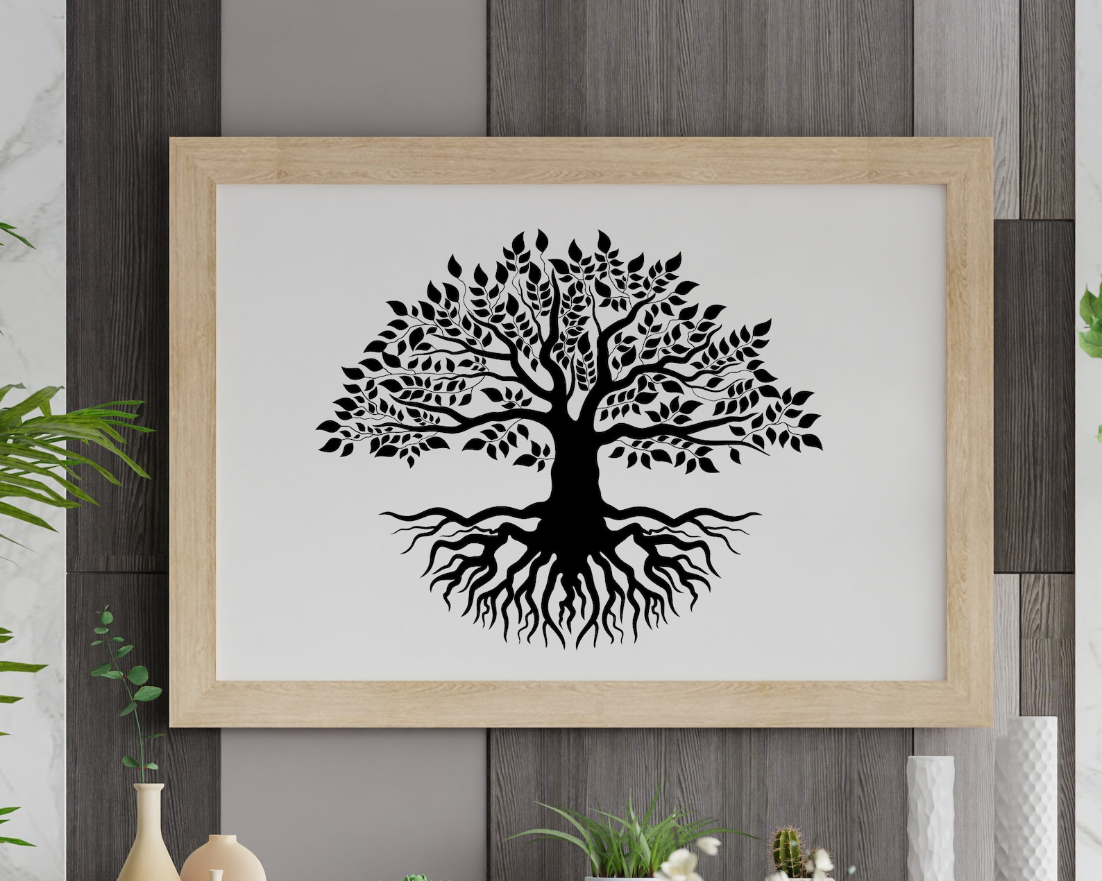 Family Tree Svg Tree With Roots Svg Tree Roots Svg Our - Etsy
