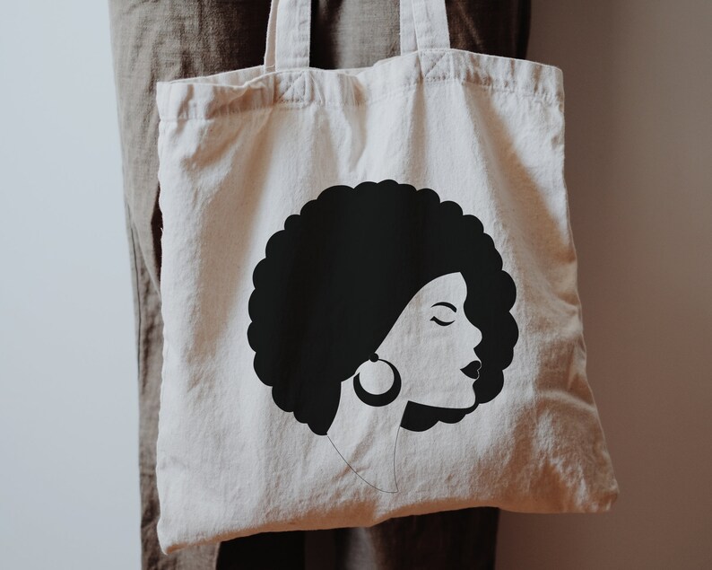 Afro Woman SVG African American Svg Afro Black Queen Afro - Etsy