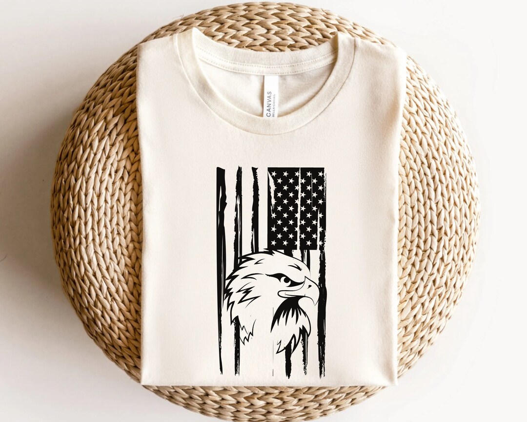 Distressed Eagle Svg, US Eagle Clipart, US Eagle Head Stencil, Bird Dxf ...