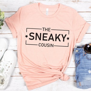 The Sneaky Cousin Svg, Cousin Crew Svg, Group Shirts, Family Reunion ...