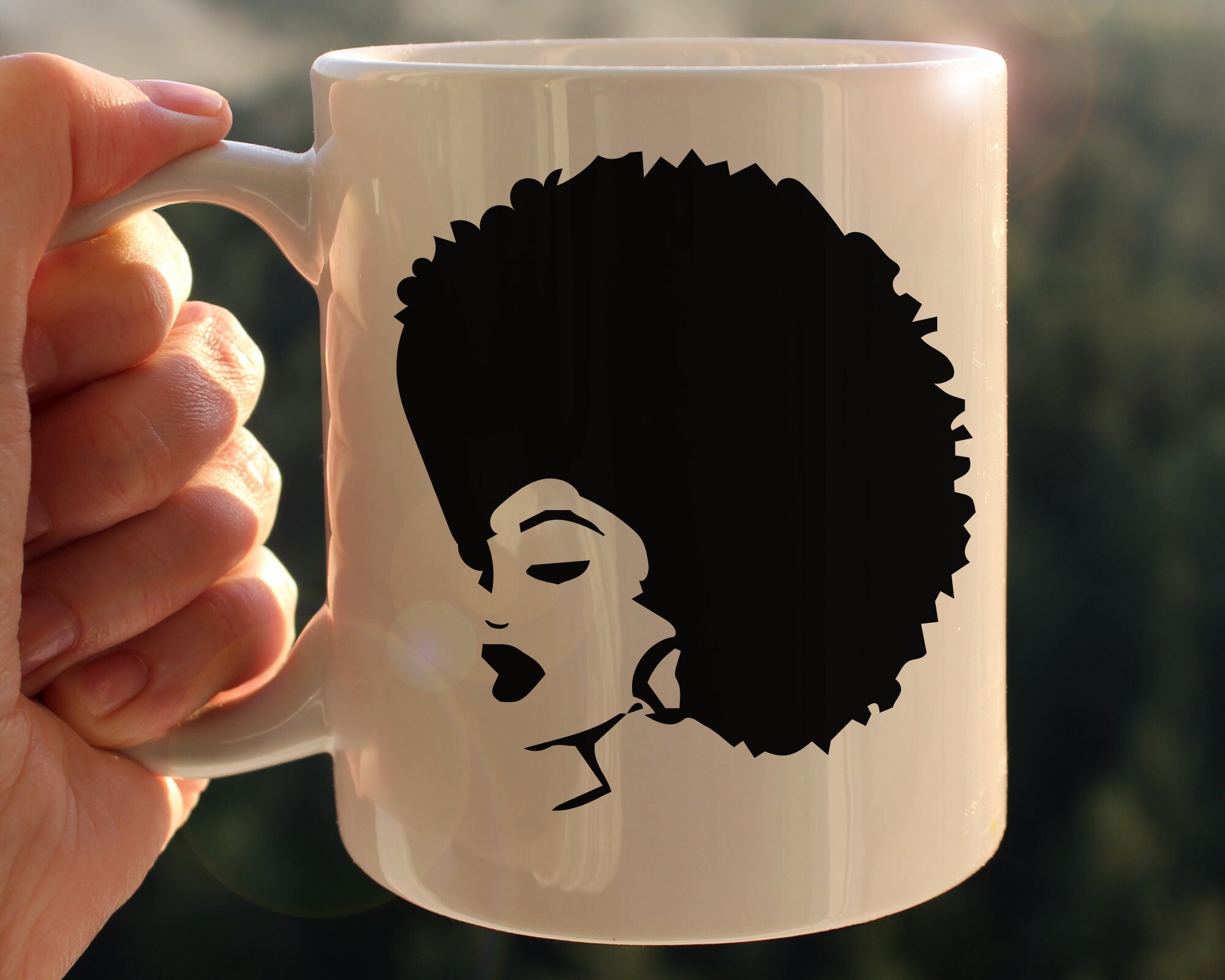 Afro Black Queen Svg Afro Lady Svg Afro Girl Svg African - Etsy