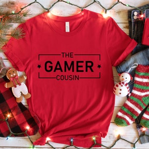 The Gamer Cousin Svg, Cousin Crew Svg, Group Shirts, Family Reunion ...
