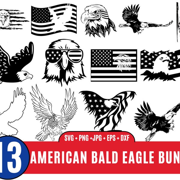 Patriotic Eagle - Etsy