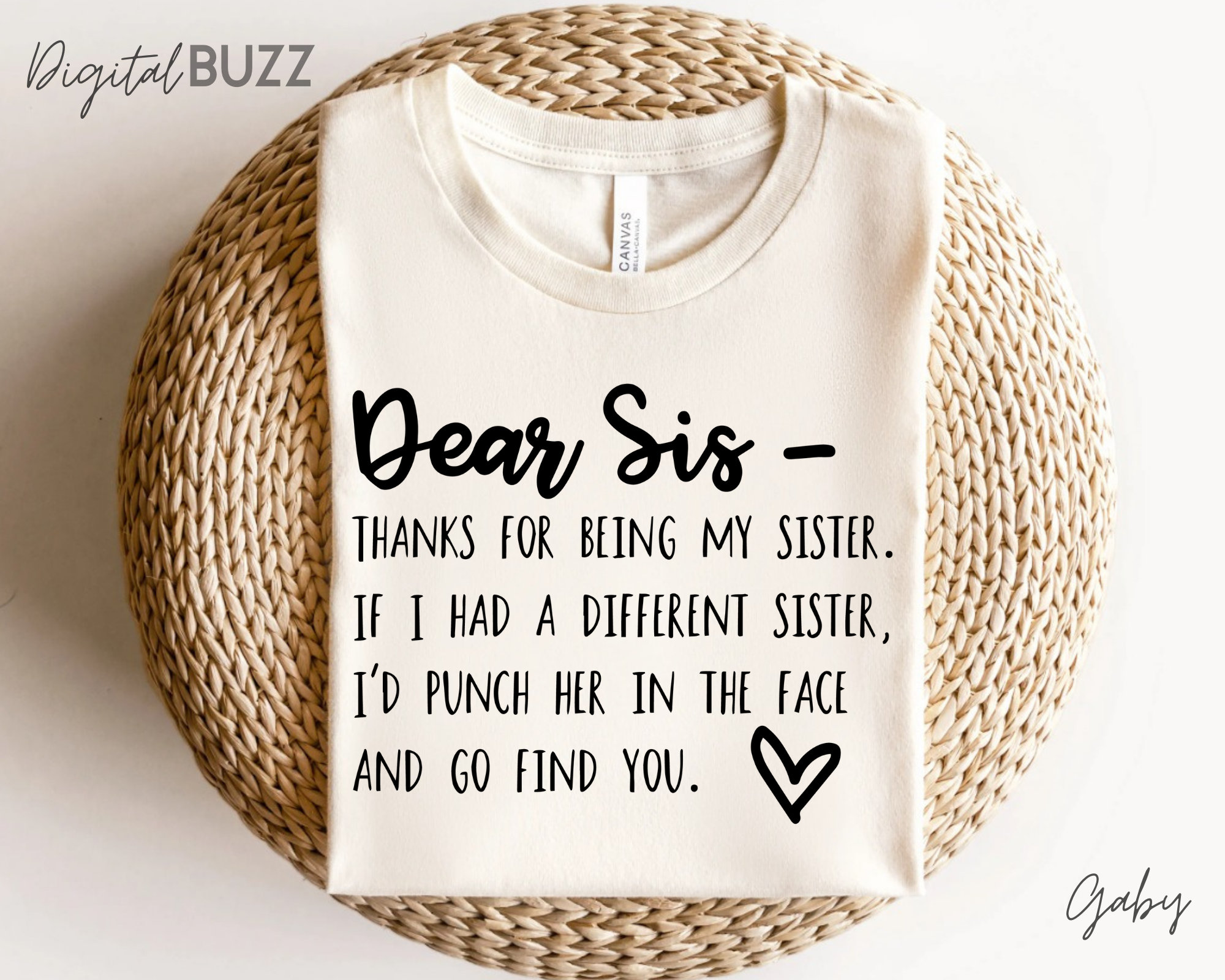 Dear Sister Svg Sisters SVG Cute Matching Sisters Big Sis - Etsy