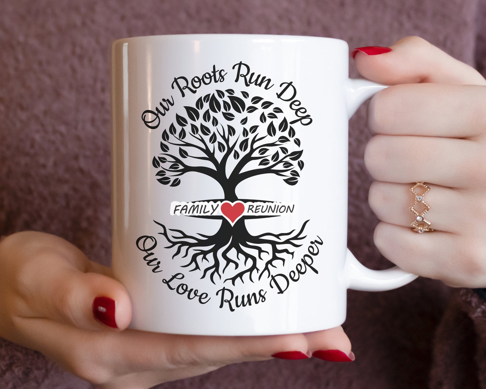 Our Roots Run Deeper SVG, Family Reunion Svg, Tree of Life Svg, Our ...