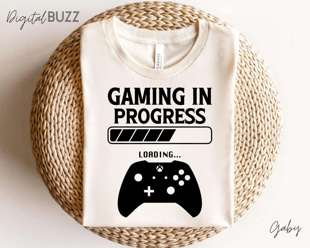 Gaming in Progress svg, Gamer SVG, Videospiele svg, Jungen Shirt svg ...