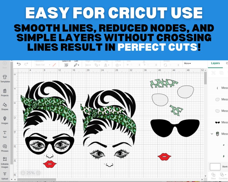 Messy Bun Svg Messy Bun With Glasses Svg Messy Bun Classy - Etsy