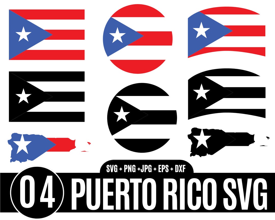 4 Puerto Rico Svg, Puerto Rico Svg Bundle, Garita Svg, Sublimation ...