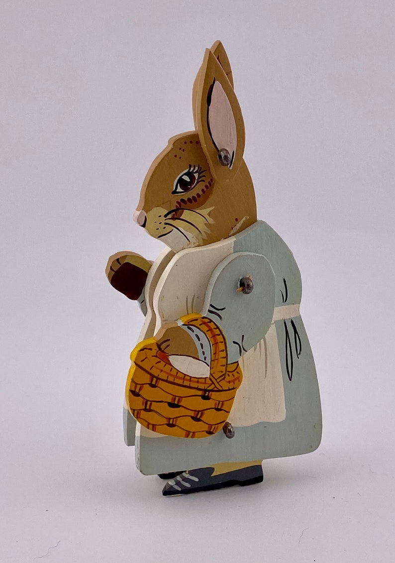 Peter Rabbit Wooden Figurine Set - Etsy