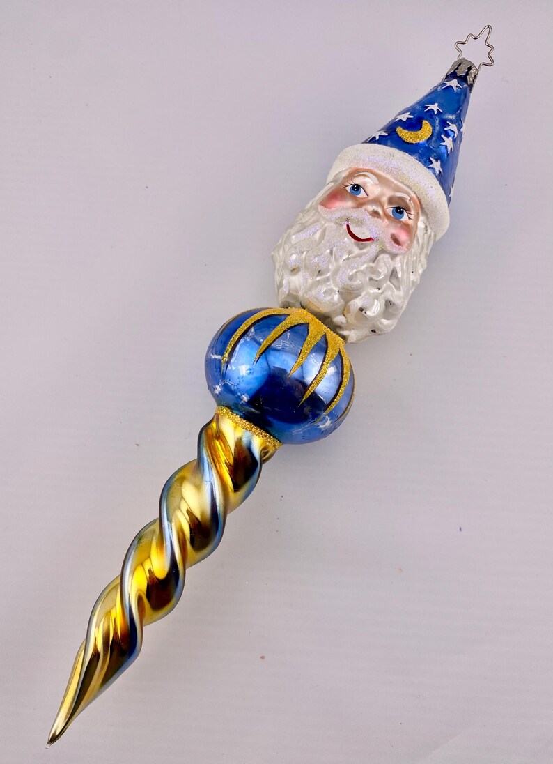 Vintage Radko Ornament: Santa Scepter - Etsy