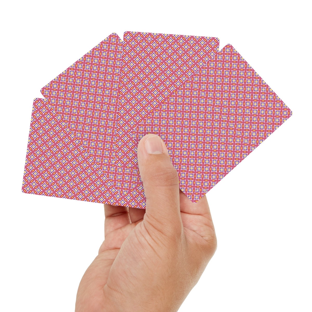 Poker Cards Geometric Shapes - Etsy