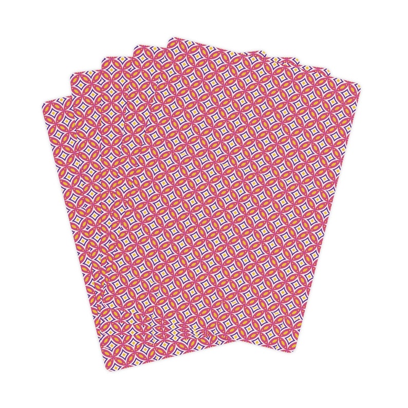Poker Cards Geometric Shapes - Etsy