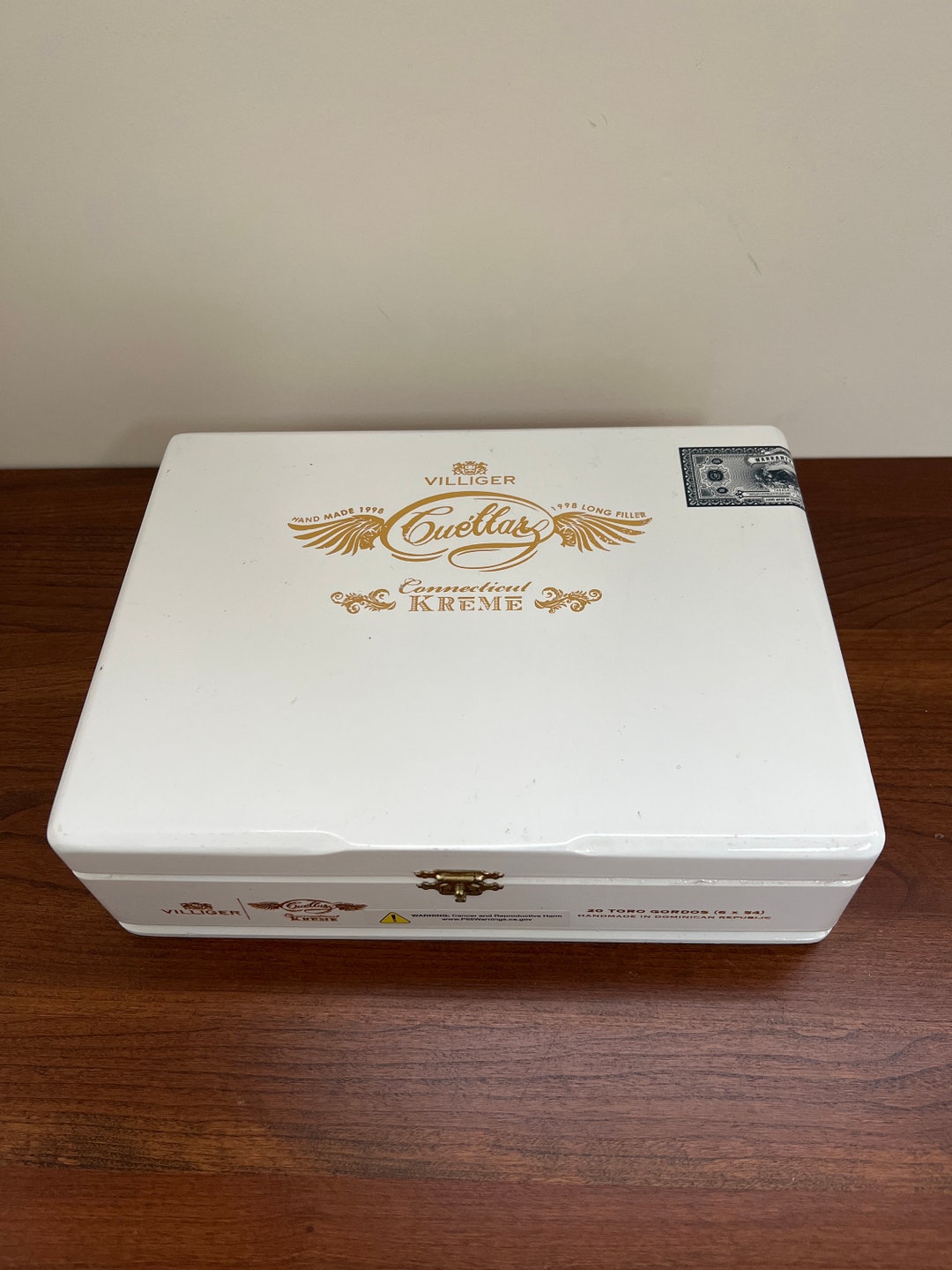 Empty Villiger Cigar Box - Etsy