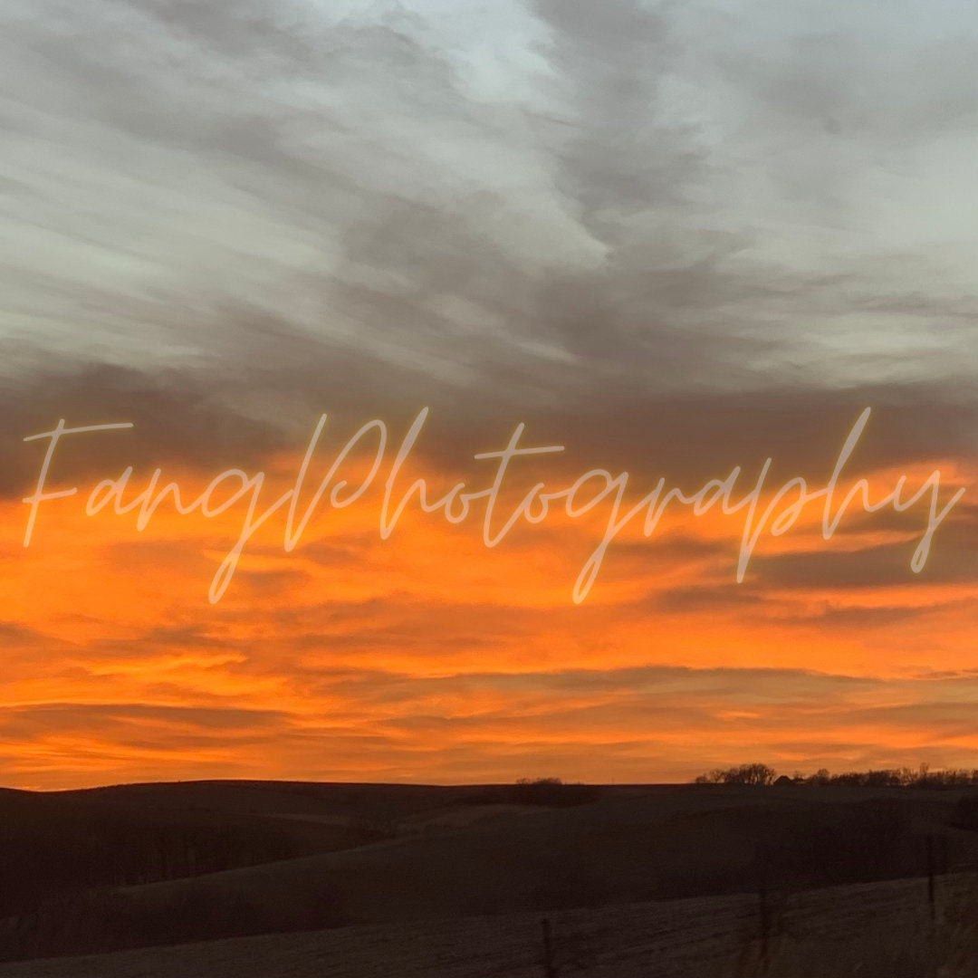 Somber Sunset - Etsy