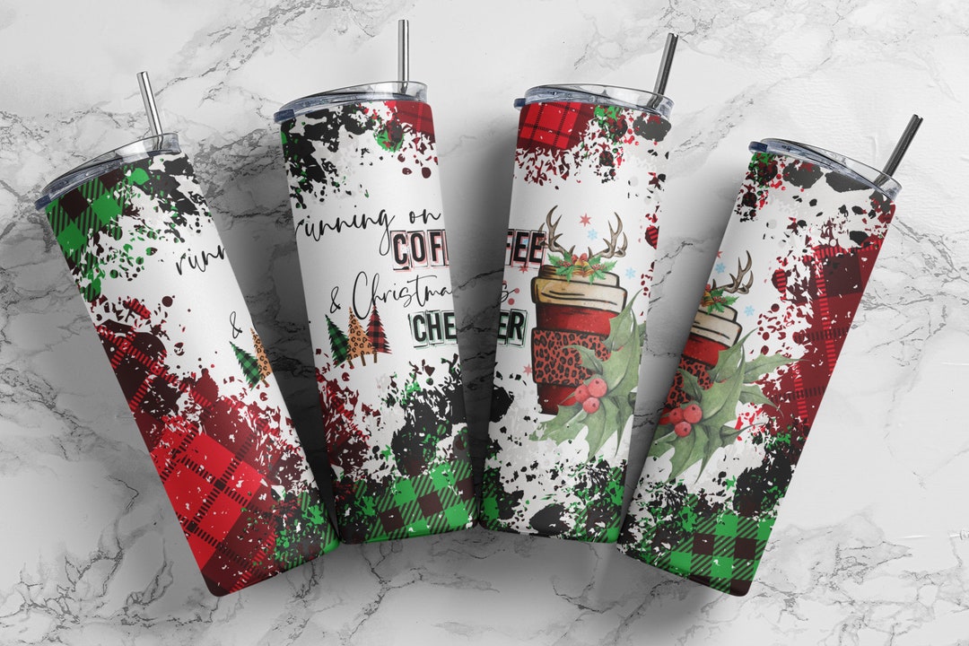 Tumbler |running on Coffee and Christmas Cheer | Fantasy | Girls or ...