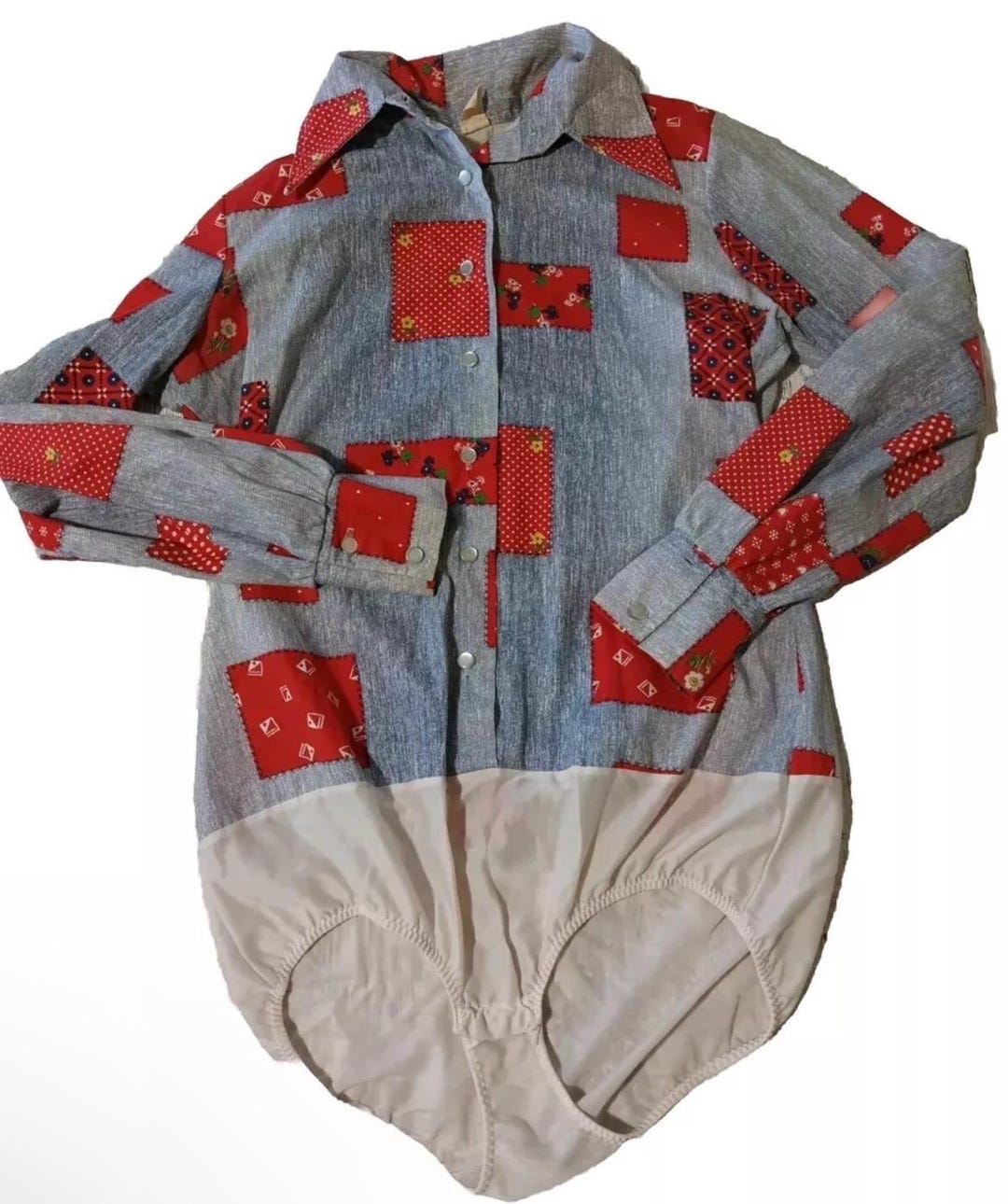 Vintage 1950s Lingerie Bodysuit, Jcpenneys Gaylord, Womens Size M ...